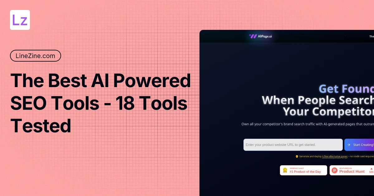 Top AI Tools for SEO in 2025 - LineZine